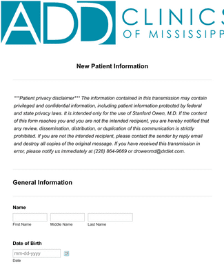 Client Information Form Template | JotForm