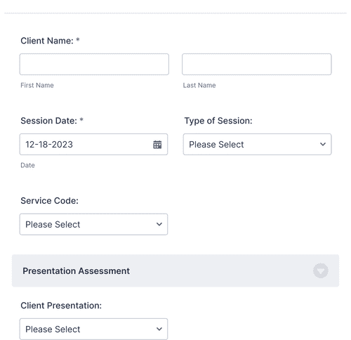 Client Progress Notes Template Form Template | Jotform
