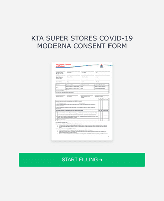 COVID-19 Moderna Vaccination Consent and Release Form Template | Jotform