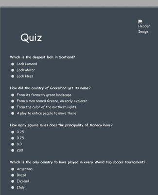 Vocabulary Quiz Form Template | JotForm