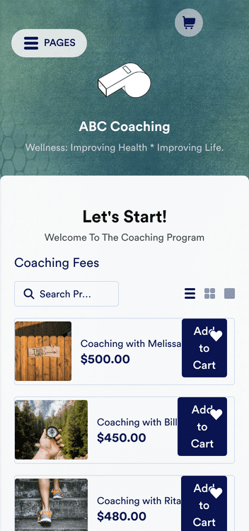 Coaching App Template | Jotform