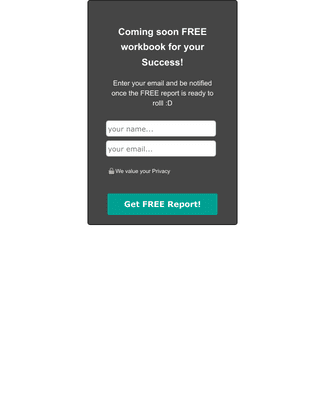 Free Workbook Sign Up Form Template | Jotform