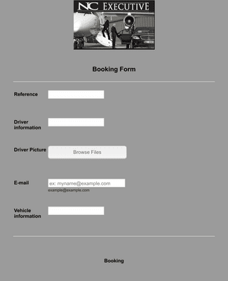 Confirmation of Booking Form Template | Jotform