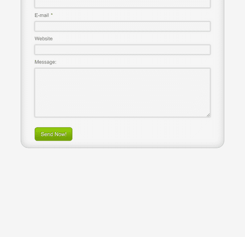 Contact Form with Round Corners Form Template | Jotform