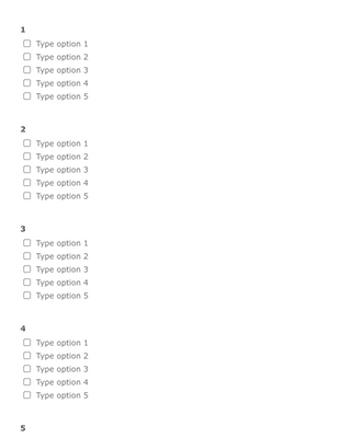 CONTOH SOAL Template Formulir | Jotform