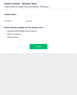 Course Enquiry Form Template | Jotform