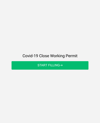 Covid-19 Close Working Permit Form Template | Jotform