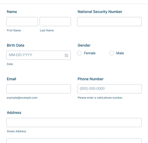 COVID-19 Grant Application Form Template | Jotform