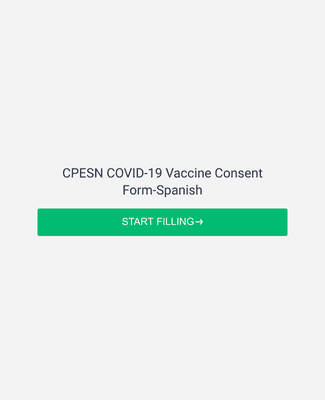 CPESN COVID-19 Vaccine Consent Form-Spanish Plantilla de formulario ...