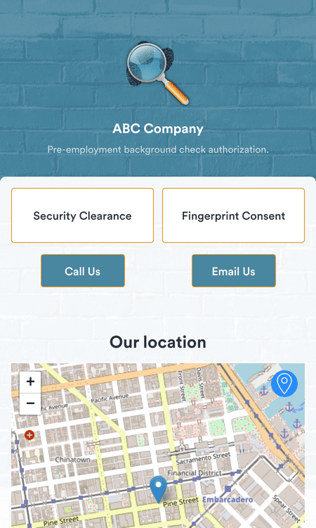 Criminal Records App Template | Jotform