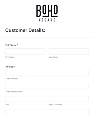 Customer enquiry Form Template | Jotform