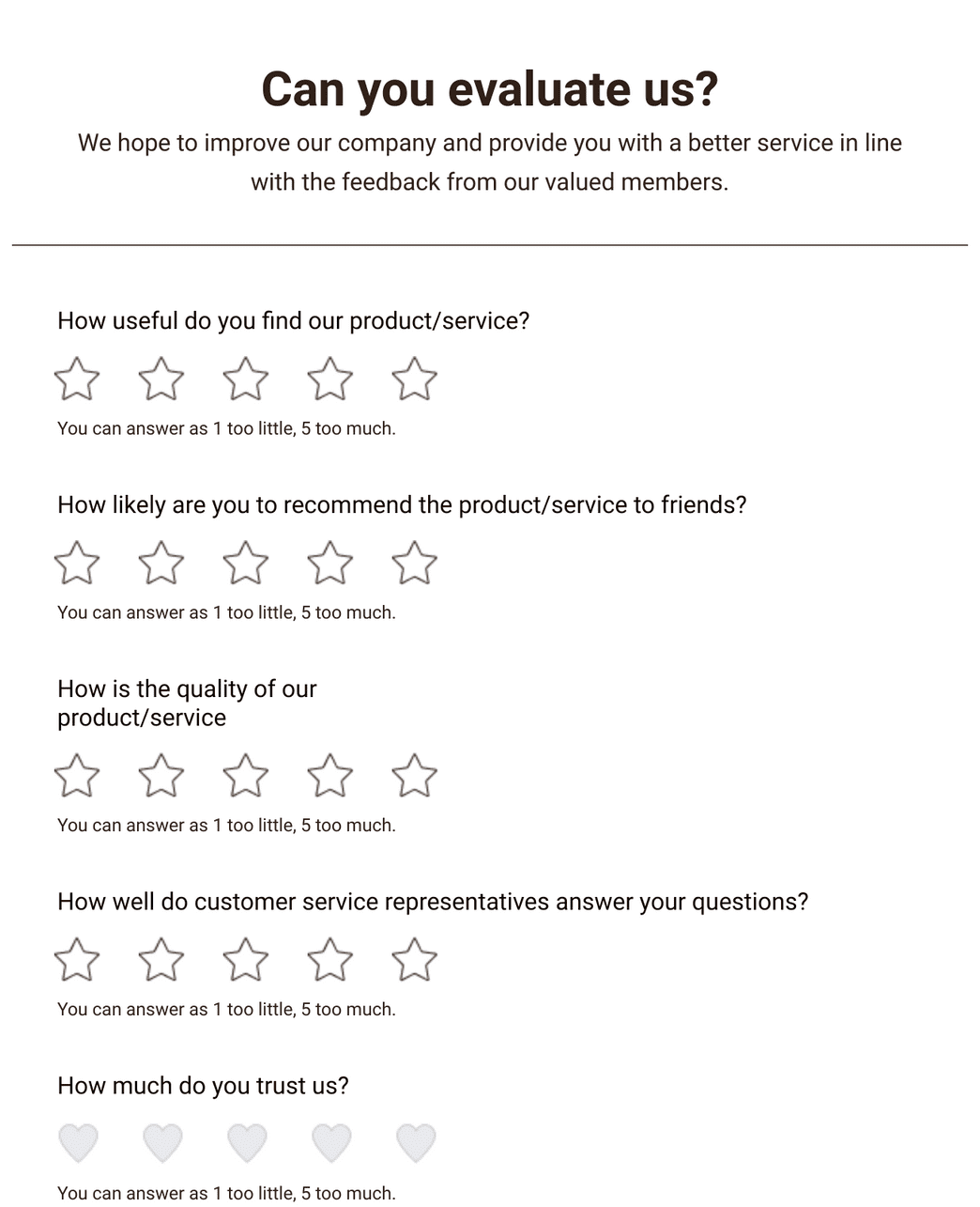 Customer Retention Survey Form Template | Jotform