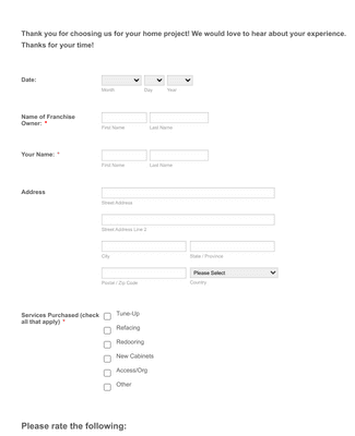 Customer Testimonial Form Template | Jotform