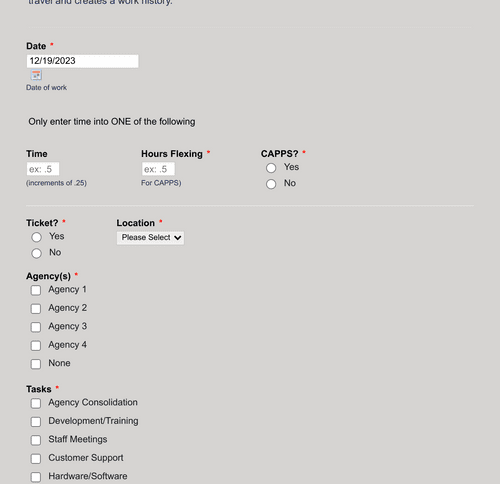 Daily Task, Time and Ticket Form Template | Jotform