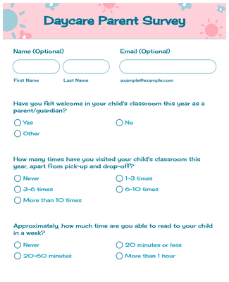 Parent Feedback Forms - Form Templates | JotForm
