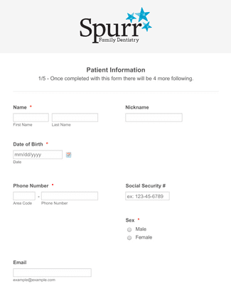 Dental Patient Information Form Template | Jotform