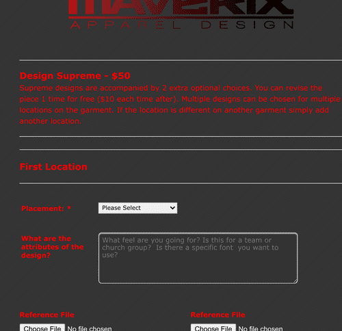 Embroidery Order Form Template | Jotform