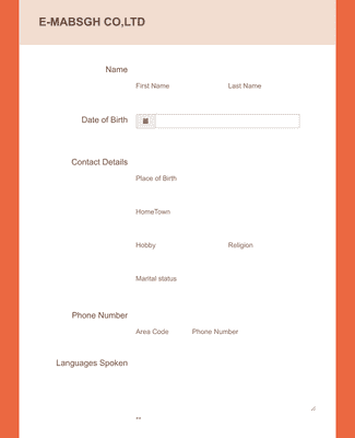 Detailed Job Application Form Template | Jotform