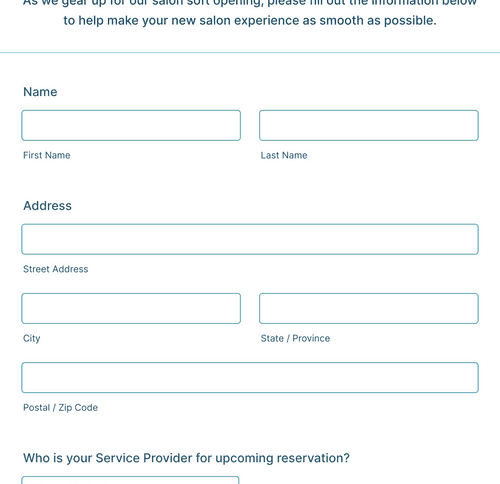 Digital Consultation Form Template | Jotform