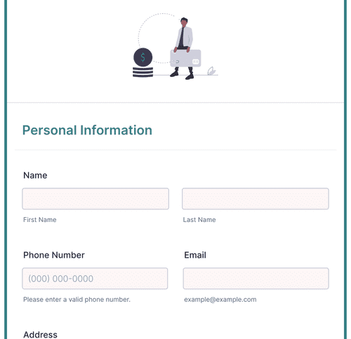 Direct Debit Form Template | Jotform
