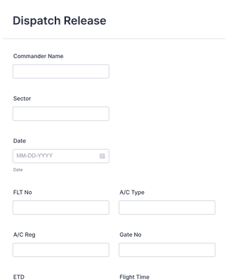 Dispatch Release Form Template | Jotform