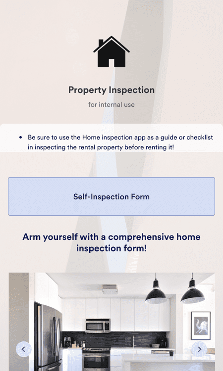 DIY Home Inspection App Template | Jotform