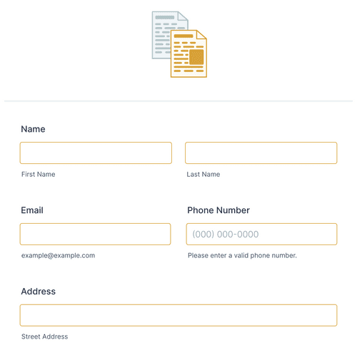 Document Delivery Form Template | Jotform