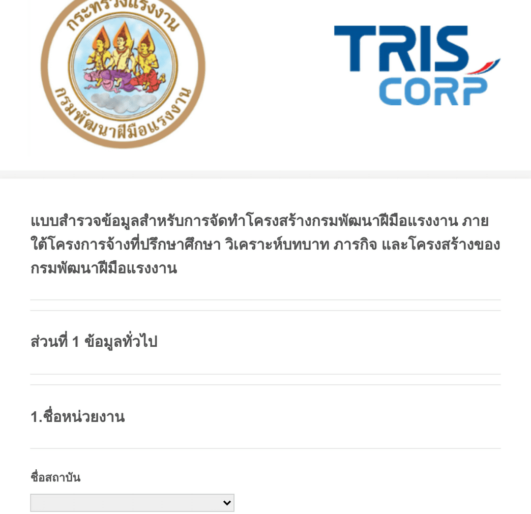 DSD Survey Form Template | Jotform