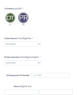 DT and PR Activity Tracking Form Template | Jotform