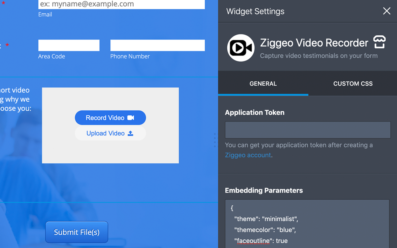 Ziggeo Video Recorder - Form Widgets | JotForm