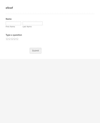 efewf Form Template | Jotform