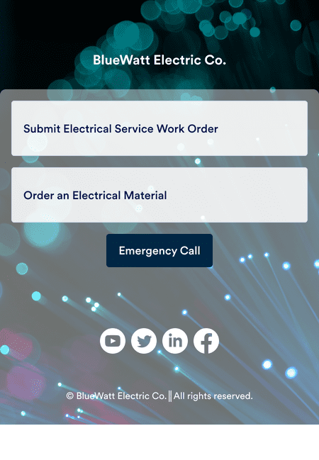 Electrical Work Order App Template | Jotform