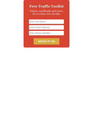 eMail Opt-In Form Template | Jotform