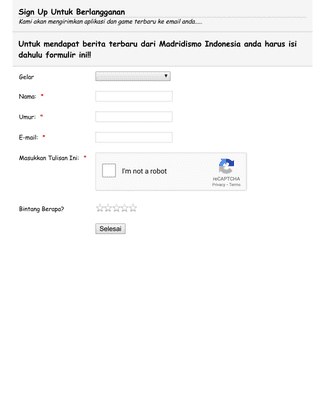 Email Sign-up Form Template | Jotform