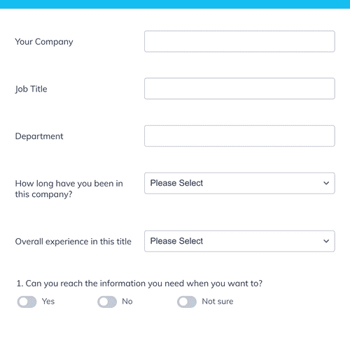 Employee Communication Survey Form Template | Jotform