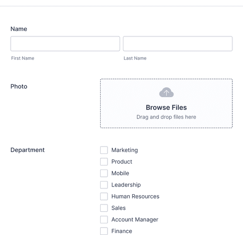 Employee Job Description Form Template | Jotform