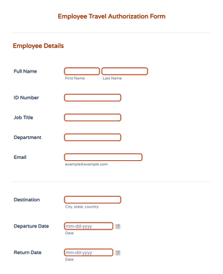 Employee Report Of Tip Form Template | Jotform