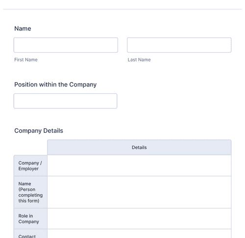 Employment Confirmation Form Template | Jotform