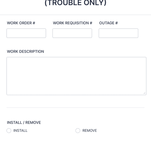 Equipment Authorization Form Template | Jotform