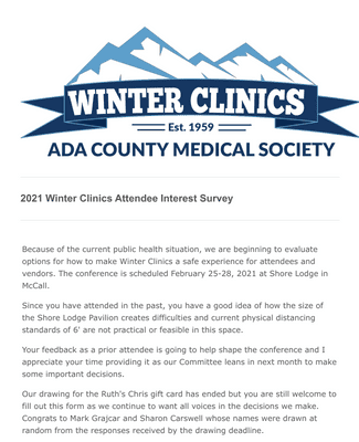 Event Attendee Interest Survey Form Template | JotForm