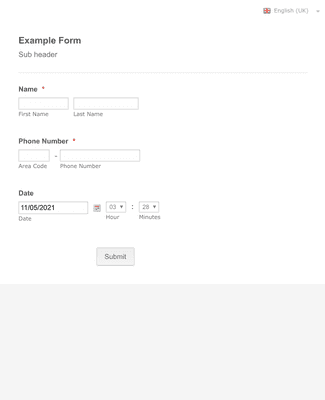 Example Track & Trace Form Template | JotForm
