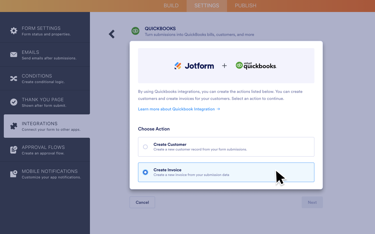 QuickBooks - Other | Jotform