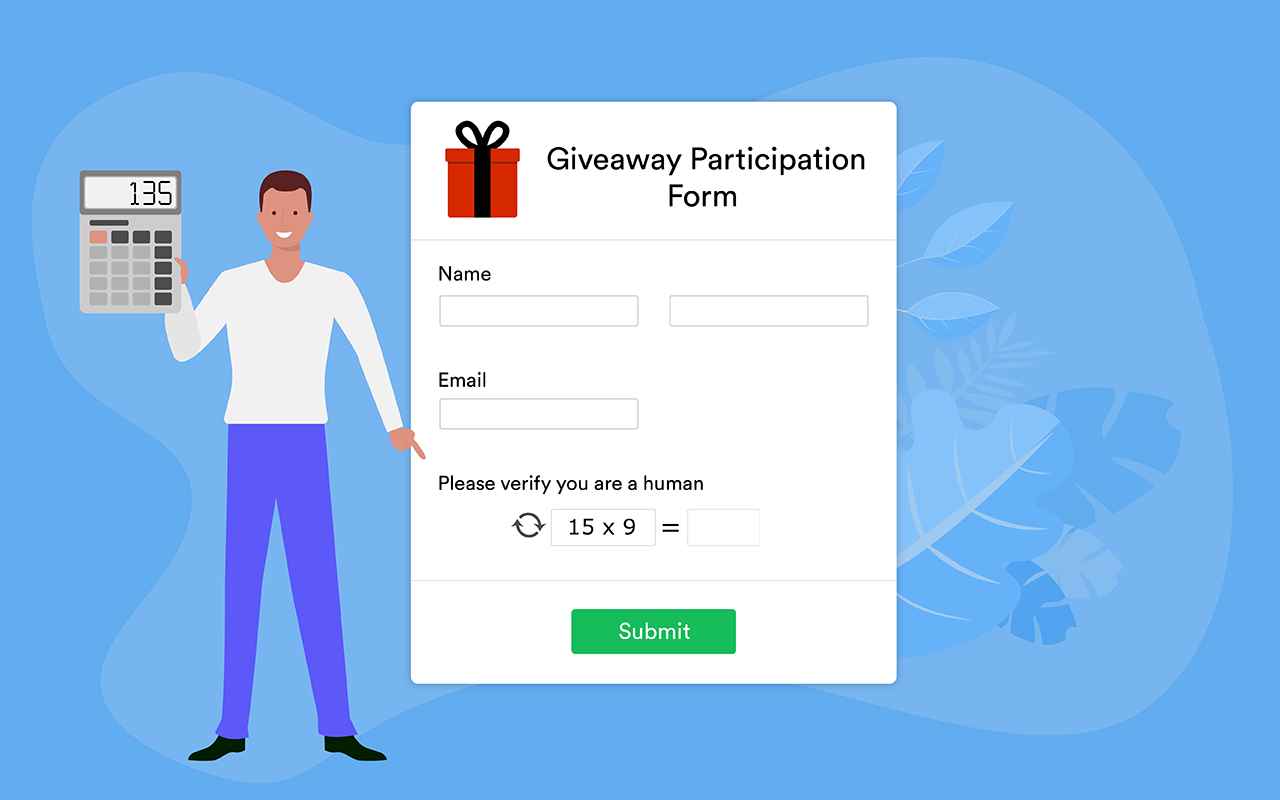 Math Captcha Form Widgets Jotform