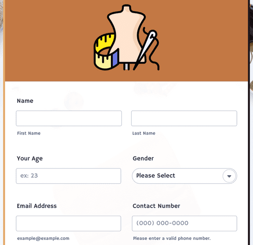Fashion Survey Form Template | Jotform
