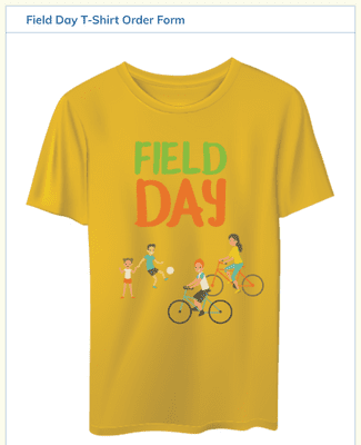 Basketball T-Shirt Order Form Template | Jotform