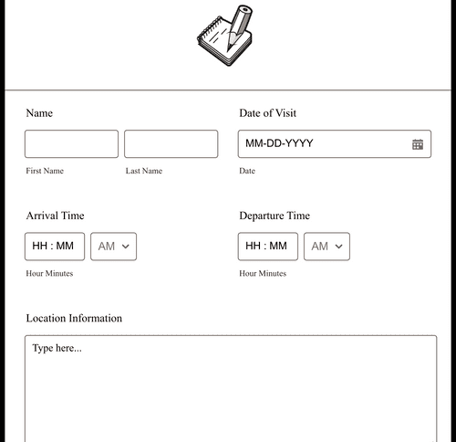 Field Notes Form Template | Jotform