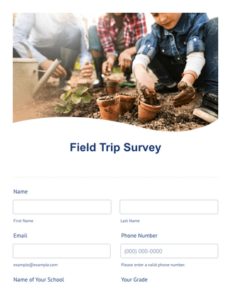 Field Trip Survey Form Template | Jotform