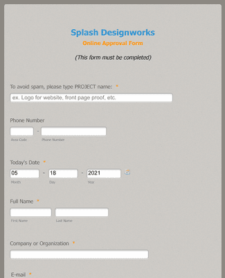 Approval Request Form Template | Jotform