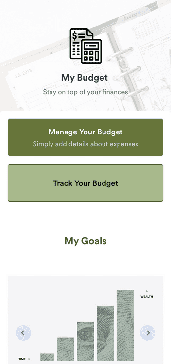 Financial Management App Template | Jotform