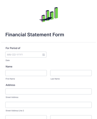 Financial Statement Form Template | Jotform